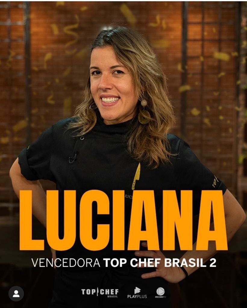 Luciana Sales, ou Berry, conquistense, campeã do Top Chef Brasil, fala ...